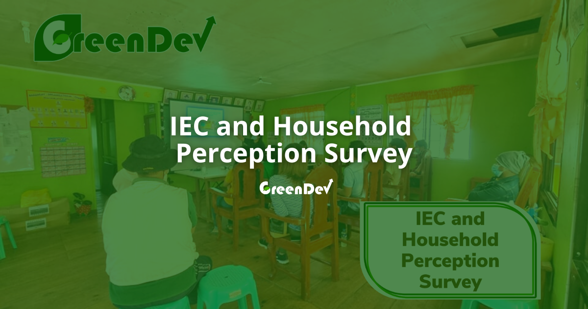 Household Perception Survey: Vital Community Data