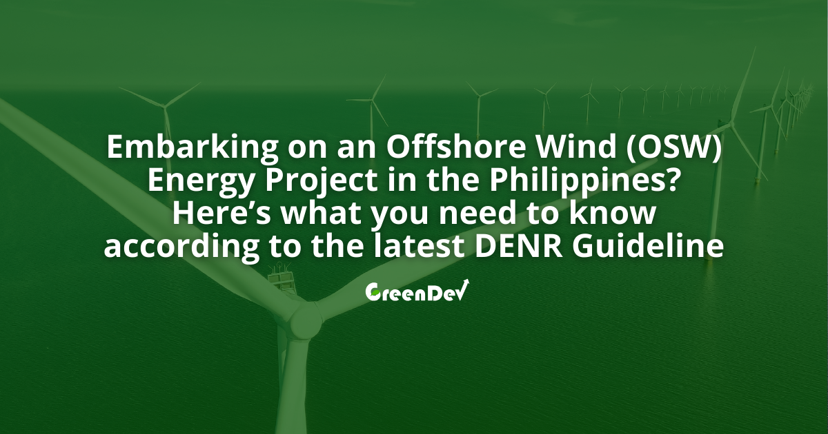 What you Need to Know About the Philippines' Offshore Wind Energy ...