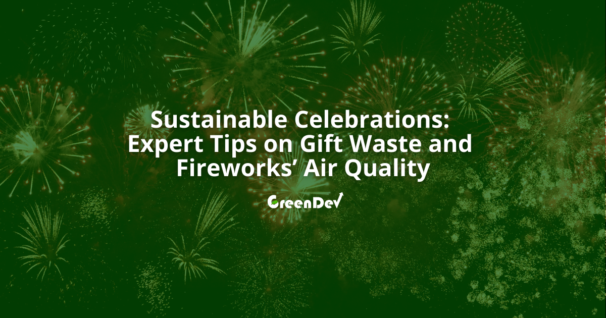 Sustainable Celebrations: Expert Tips on Gift Waste and Fireworks’ Air ...